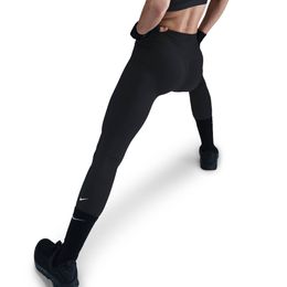 Nike Damen Trainingstights "W NK DF ONE HR TIGHT WT"schwarz, wei&szlig;, Gr. L, Obermaterial: 80% Polyester, 20% Elasthan, Hosen