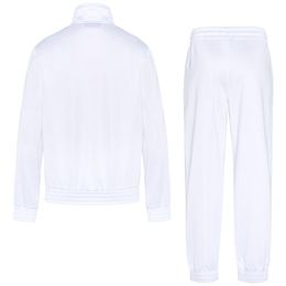 Lotto Jungen Trainingsanzughellwei&szlig;, Gr. 122, unifarben, 100% Polyester, Sportanz&uuml;ge, - besonders leicht & bequem