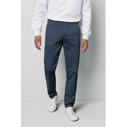 MEYER Herren Chinos "M5 Chino", blau, Gr. 34, unifarben, 98% Baumwolle, 2% Elasthan, Hosen, im unifarbenen Design