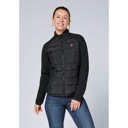 Chiemsee Damen Funktionsjacke, schwarz, Gr. XS, 100% Polyester, Jacken