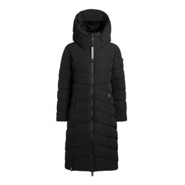 Khujo Damen Steppmantel "FISKA 2IN1 (EINSATZ HERAUSNEHMBAR)"schwarz, Gr. S, unifarben, 100% Polyester, M&auml;ntel