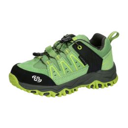 Br&uuml;tting BR&Uuml;TTING Kinder Outdoorschuh "Outdoorschuh Mount Pinos Kids Low", Gr. 34, gr&uuml;n, Veloursleder, Schuhe