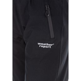 WEATHER REPORT M&auml;dchen Regenhose "Borise Jr.", schwarz, Gr. 152, unifarben, 90% Polyester, 10% Elasthan, Hosen, mit verschwei&szlig;ten N&auml;hten