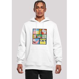F4NT4STIC Herren Sweatshirt "Spongebob Schwammkopf Collage", wei&szlig;, Gr. 4XL, Obermaterial: 65% Baumwolle, 35% Polyester, Sweatshirts, Herren,Premium