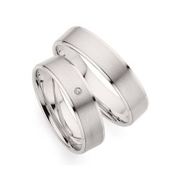 Phoenix PH&Ouml;NIX Damen Trauring "Schmuck Geschenk Silber 925 Trauring Ehering LIEBE versch. Varianten", 67, ohne Brillant, Silber 925 (Sterlingsilber), 5mm,
