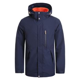 Icepeak Herren Funktionsjacke "Icepeak ALSTON", blau, Basic, Gr. 48, Softshell, Obermaterial: 100% Polyester. Futter: 100% Polyester. Wattierung: