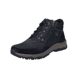 Josef Seibel Herren Schn&uuml;rstiefelette "Josef Seibel Stiefelette Veloursleder", Gr. 46, schwarz, Veloursleder, Schuhe