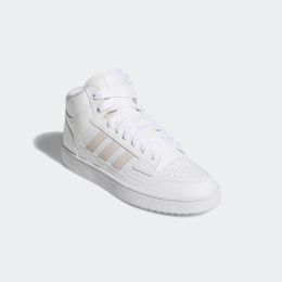 Herren Sneaker "RAPID COURT MID", adidas Sportswear, Gr. 44,5, wei&szlig;, Leder, Synthetik, Schuhe