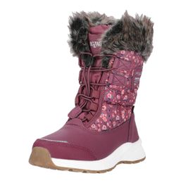 ZIGZAG M&auml;dchen Stiefel "Wesend", Gr. 24, rot, Polyurethane, Synthetik, Schuhe, mit bequemem Kunstfellbesatz und Allwetterprofil