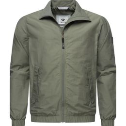 Ragwear Herren Outdoorjacke "Holdeon", gr&uuml;n, Gr. M, Obermaterial: 68% Baumwolle, 32% Nylon; Innenfutter: 100% Polyester, Jacken, Stylische Herren