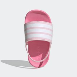 M&auml;dchen Badesandale "ESTRAP KIDS ADILETTE", adidas Sportswear, Gr. 23, pink, Synthetik, Textil, Schuhe, Badelatschen f&uuml;r Kinder