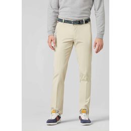 MEYER Herren Chinos "Roma", beige, Gr. 36, unifarben, 97% Baumwolle, 3% Elasthan, Hosen, mit Franz&ouml;sischen Seitentaschen