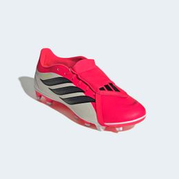 Fu&szlig;ballschuh adidas Performance "PREDATOR CLUB, FESTE/GEMISCHTE B&Ouml;DEN, UMSCHLAGBARE ZUNGE", Damen, Gr. 45, pink (lucid rot, core schwarz, ftwr wei&szlig;), Synthetik, Schuhe Fu&szlig;ballschuh, f&uuml;r viele verschiedene B&ouml;den geeignet