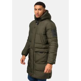 STONE HARBOUR Herren Wintermantel "Beviis", gr&uuml;n, Gr. L, Obermaterial: 100% Polyester. Futter: 100% Polyester. Wattierung: 100% Polyester.