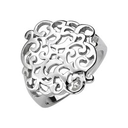 Jobo Damen Fingerring, 52, Silber 925 (Sterlingsilber), silber, Silber 925 (Sterlingsilber), Fingerringe, breit 925 Silber