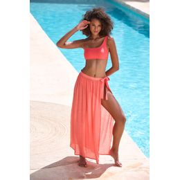 Bruno Banani Damen Bustier-Bikini-Top "Kiara", pink, Gr. 40, strukturiert, unifarben, Obermaterial: 85% Polyamid, 15% Elasthan. Futter: 90%