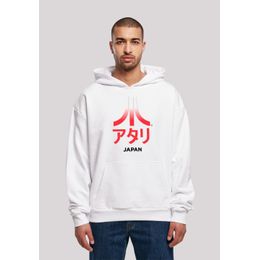 F4NT4STIC Herren Kapuzenpullover "Atari Japan Retro Arcade Games", wei&szlig;, Gr. 5XL, Obermaterial: 100% Baumwolle, Pullover, Premium Qualit&auml;t