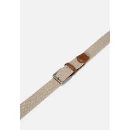 Lloyd Men's Belts Jungen Flechtg&uuml;rtel "Lloyd Belts Herreng&uuml;rtel 0238", beige, Gr. 90, LLOYD MEN&rsquo;S BELTS, Kunstfaser, G&uuml;rtel