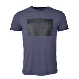 Top Gun Herren T-Shirt "TG20213011", blau, Gr. L, Obermaterial: 100% Baumwolle, Shirts