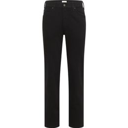 Mustang Herren 5-Pocket-Jeans "Style Tramper Straight", schwarz, Gr. 36, Denim/Jeans, Obermaterial: 81% Baumwolle, 17% Polyester, 2% Elasthan, Jeans