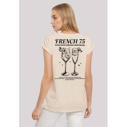 F4NT4STIC Damen T-Shirt "French 75 From Paris With Love", wei&szlig;, Gr. M, Obermaterial: 100% Baumwolle, Shirts, Premium Qualit&auml;t
