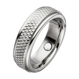 Jobo Damen Fingerring, 52, Edelstahl, silber, Edelstahl, Fingerringe, Edelstahl