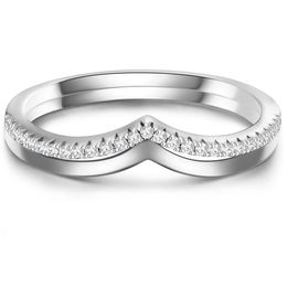 Glanzst&uuml;cke M&uuml;nchen Damen Fingerring "GSM1394", 48, Silber 925 (Sterlingsilber)silber, GLANZST&Uuml;CKE M&Uuml;NCHEN, Silber 925 (Sterlingsilber), Fingerringe, aus Sterling silber