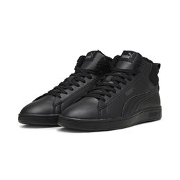 Puma Herren Sneaker "Smash 3.0 Mid WTR Sneakers Erwachsene", Gr. 38,5, schwarz, Obermaterial: Synthetik, Leder; Futter: Textil; Innensohle: Textil;