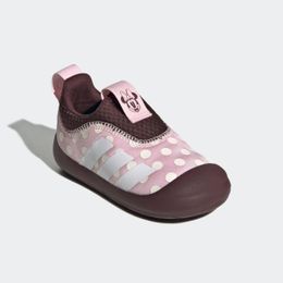 M&auml;dchen Slip-On Sneaker "ADIDAS DISNEY MINNIE MAUS MONOFIT KIDS", adidas Sportswear, Gr. 23clear pink, ftwr wei&szlig;, aurora ruby, Synthetik, Textil,