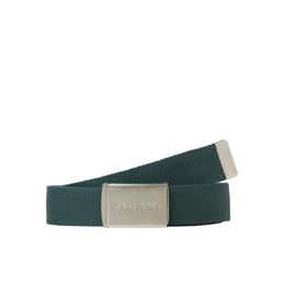Jack & Jones JACK & JONES Herren Stoffg&uuml;rtel "JACLONDON WOVEN BELT NOOS", gr&uuml;n, Gr. 90, unifarben, Microfaser, G&uuml;rtel