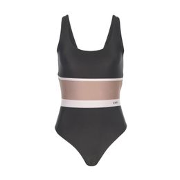 JOOP! JOOP Damen Badeanzug "Colourblock", schwarz, Gr. 44, unifarben, Microfaser, Obermaterial: 82% Polyamid, 18% Elasthan, Badeanz&uuml;ge,