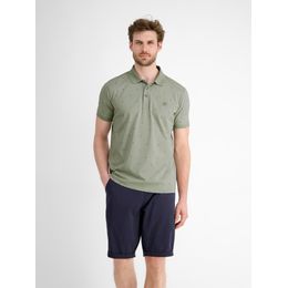 Poloshirt Lerros, Herren, Gr. XXL, grau (tinted grau), Single Jersey, Obermaterial: 75% Baumwolle, 25% Polyester, bedruckt, gemustert, regular fit taillenbedeckt, Shirts, mit All-Over Muster