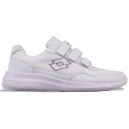 Lotto Damen Sneaker, Gr. 39, wei&szlig;, Kunstfaser, Synthetik, clean, Schuhe, - besonders leicht & bequem