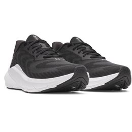 Under Armour Herren Laufschuh "UA Turbulence 3", Gr. 46schwarz, schwarz, wei&szlig;, Synthetik, Textil, Schuhe, Gute D&auml;mpfung