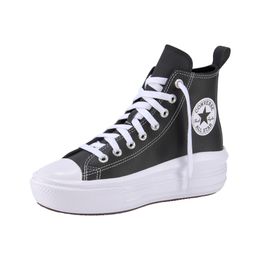 Converse M&auml;dchen Sneaker "CHUCK TAYLOR ALL STAR MOVE PLATFORM", Gr. 38, schwarz-wei&szlig;, Textil, Schuhe