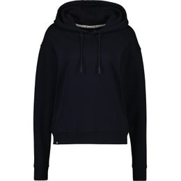 alife and kickin ALIFE & KICKIN Damen Kapuzensweatshirt "Damen ThaneeAK A", blau, Basic, Gr. M, 80% Baumwolle, 20% Polyester, Sweatshirts, Basic Hoodie