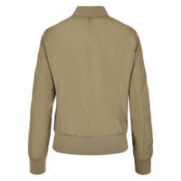 Urban Classics Damen Allwetterjacke "Urban Classics Damen Ladies Light Bomber Jacket"khaki, Gr. XXXL, unifarben, 100% Polyester, Jacken
