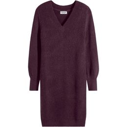 bonprix Damen Strickkleid "Strickkleid", lila, Gr. 32, R&uuml;cken: 67% Polyacryl, 30% Polyester, 3% Elasthan. Vorderteil: 67% Polyacryl, 30% Polyester,