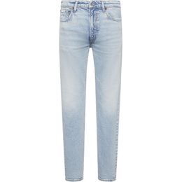 Herren Slim-fit-Jeans "SLIM TAPER", blau, Gr. 40, Calvin Klein Jeans, Denim/Jeans, Obermaterial: 98% Baumwolle, 2% Elasthan, Jeans, mit Markenlabel