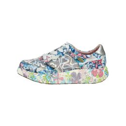 Laura Vita Damen Plateausneaker "Laura Vita Sneaker Leder/Textil", Gr. 38multi, Leder, Textil, Schuhe