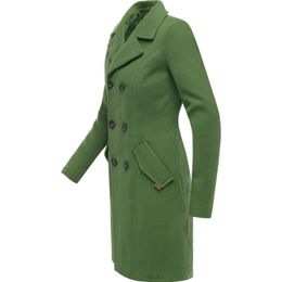 Marikoo Damen Kurzmantel "Nanakoo", gr&uuml;n, Gr. S, Oberstoff: 90% Polyacryl, 8% Viskose, 2% Elasthan. Futter: 100% Polyester. &Auml;rmelfutter: 100%
