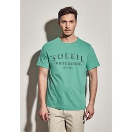 Street One MEN Herren T-Shirt, gr&uuml;n, Gr. XXXL, unifarben, Web, 100% Baumwolle, Shirts, aus reiner Baumwolle
