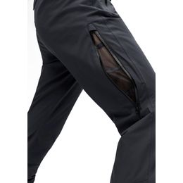 Maier Sports Herren Skihose "Anton Vent slim", schwarz, Gr. 58, 100% Polyester, Hosen, Herren Schneehose mit Hosentr&auml;gern, wind/wasserdicht, Slim Fit