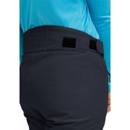Maier Sports Damen Skihose "Vroni slim 2.0", blau, Gr. 40, 100% Polyester, Hosen, Damen Schneehose, wind- und wasserdicht, 2 RV-Taschen, Slim Fit