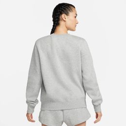 Nike Sportswear Damen T-Shirt "W NSW PHNX FLC STD CREW", grau, Gr. XS, Obermaterial: 80% Baumwolle, 20% Polyester, Shirts, aus Baumwolle und