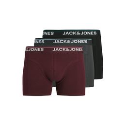 Jack & Jones Jack & Jones Boxer shorts male Grey, Red, Black size S