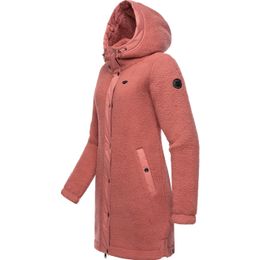 Ragwear Damen Outdoorjacke "Cousy", rosa, Gr. XL, Obermaterial: 100% Polyester; Innenfutter: 100% Polyester, Jacken, flauschige &Uuml;bergangsjacke mit