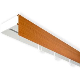 Gardinenschiene SN DECO GROUP, L:180cm T:4,7cm, wei&szlig;, Kunststoff, Gardinenstangen, "Vorhangschiene SH (1) mit Blende 5 cm"