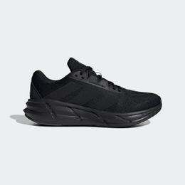 Herren Laufschuh "QUESTAR 3 M", adidas Performance, Gr. 48, schwarz, Synthetik, Textil, Schuhe