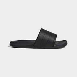 Damen Badesandale "ADILETTE COMFORT 2.0 BADESCHLAPPEN", adidas Sportswear, Gr. 40,5core schwarz, core schwarz, carbon, Synthetik, Schuhe, Badelatschen